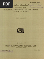 Slake Durability of Shales and Other Similar Weak Rocks: Standard Test ...