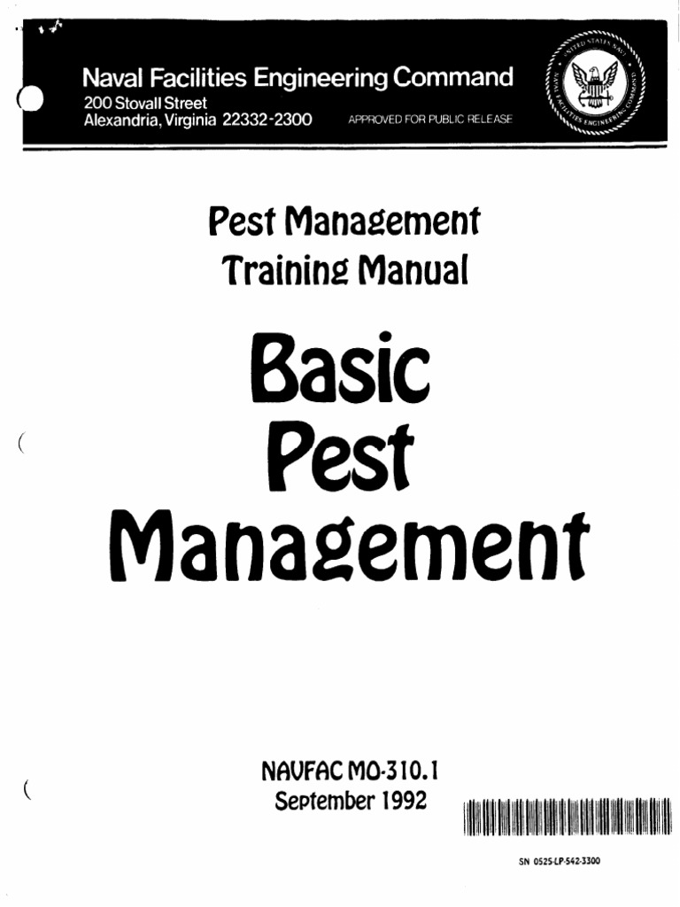 Basic Pest Management Training Manual | PDF