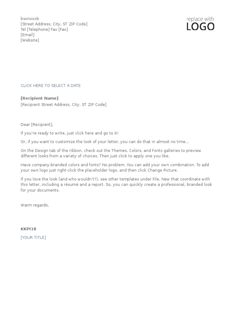 Contoh Surat | PDF