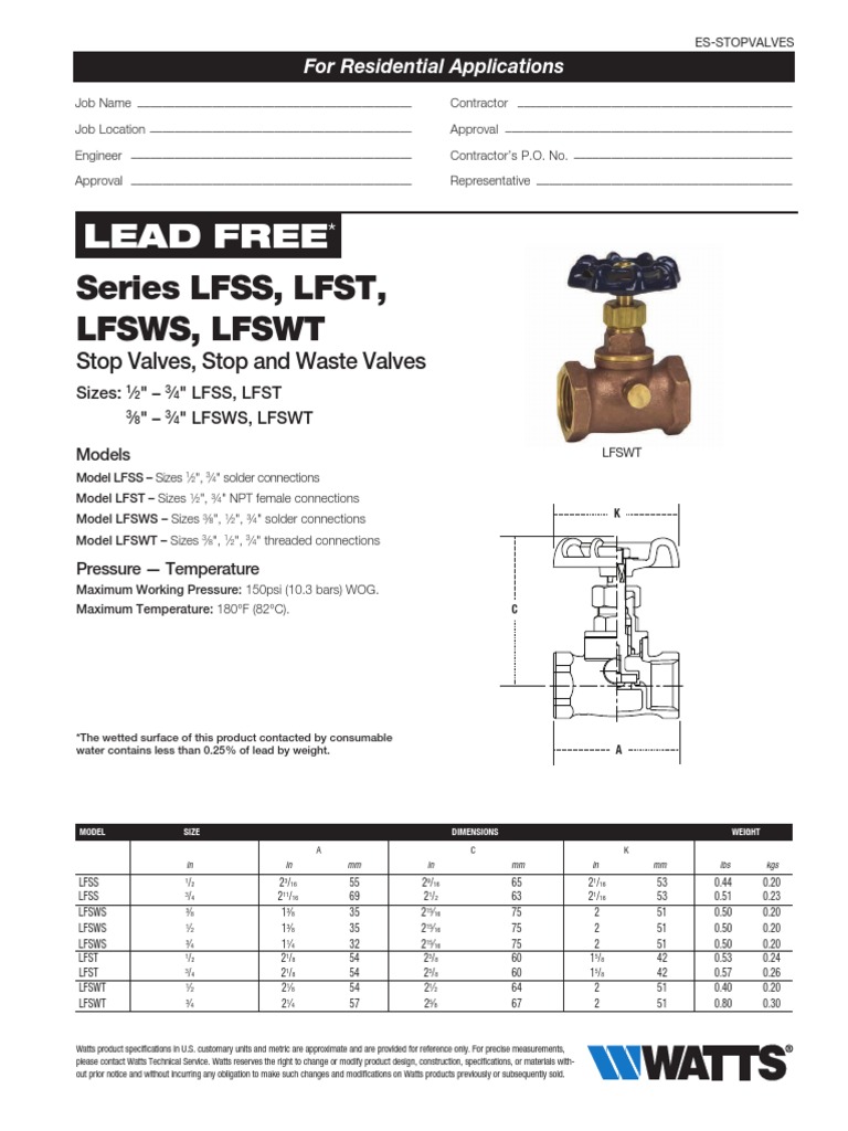 Es Stopvalves | PDF