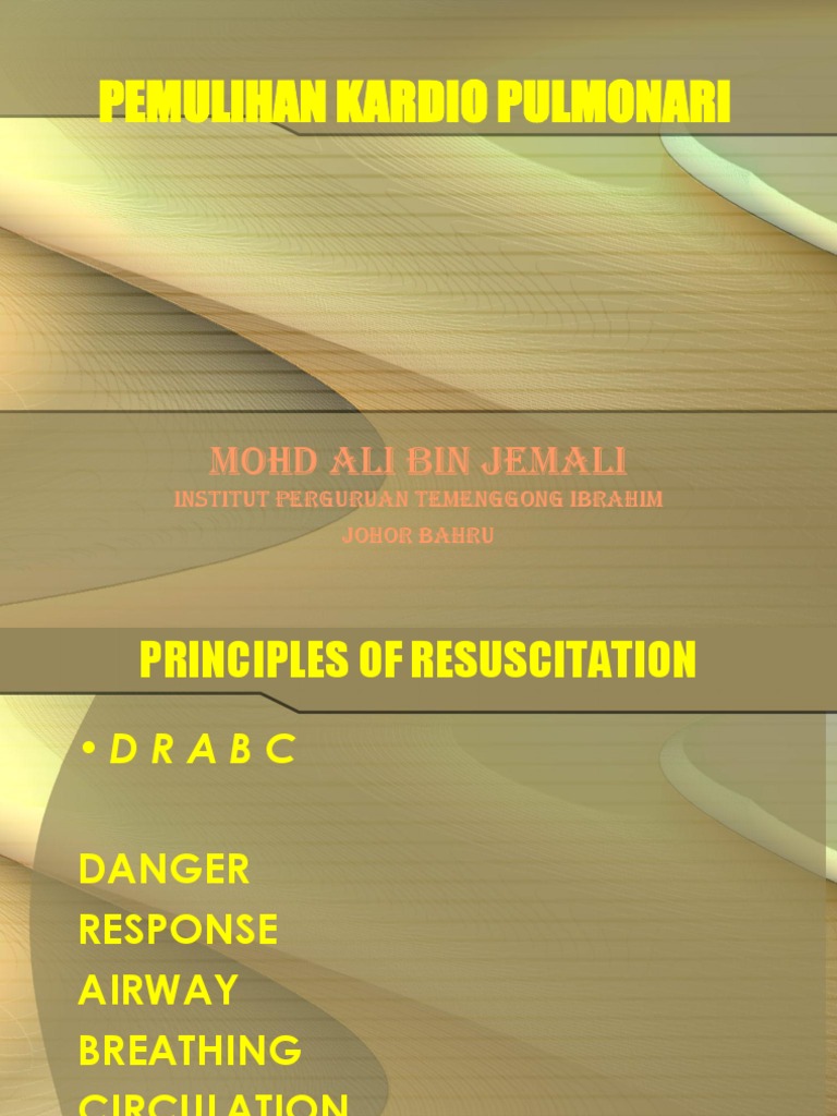 CPR Principles and Procedures Guide | PDF