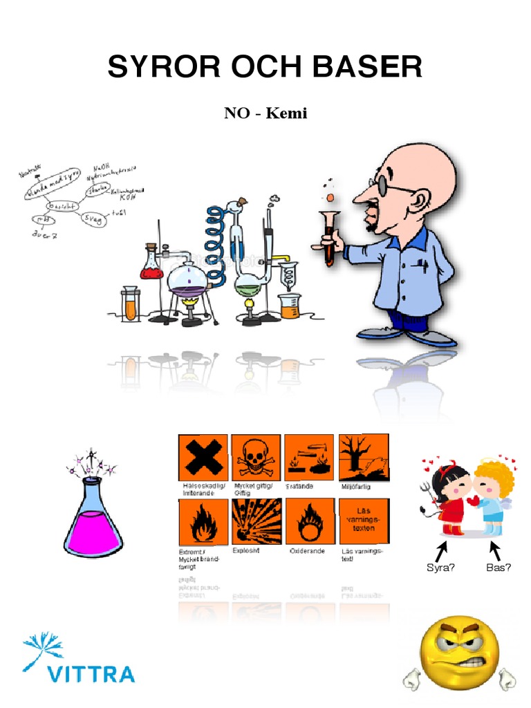 Syror Och Baser Projektbeskrivning | PDF