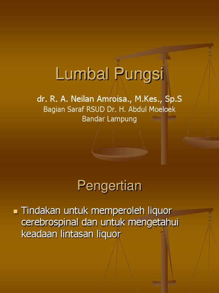 Lumbal Pungsi | PDF