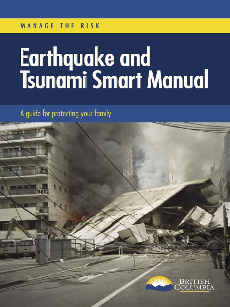 Earthquake and Tsunami Smart Manual: A Guide For Protecting Your Family ...
