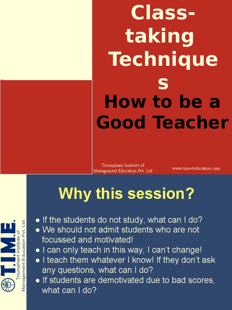 2009-What Makes A Good Teacher | PDF | Teachers | Cognitive Science