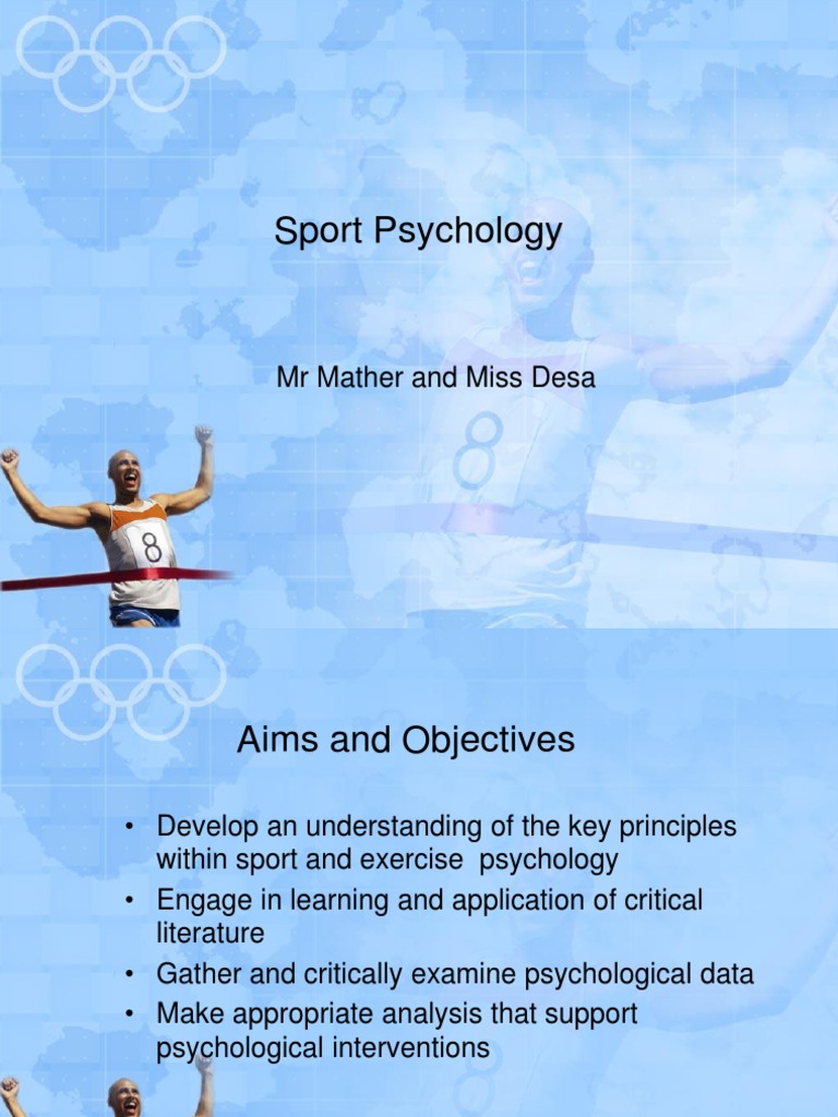 Introduction To Sport and Exercise Psychology | PDF | Psychology ...