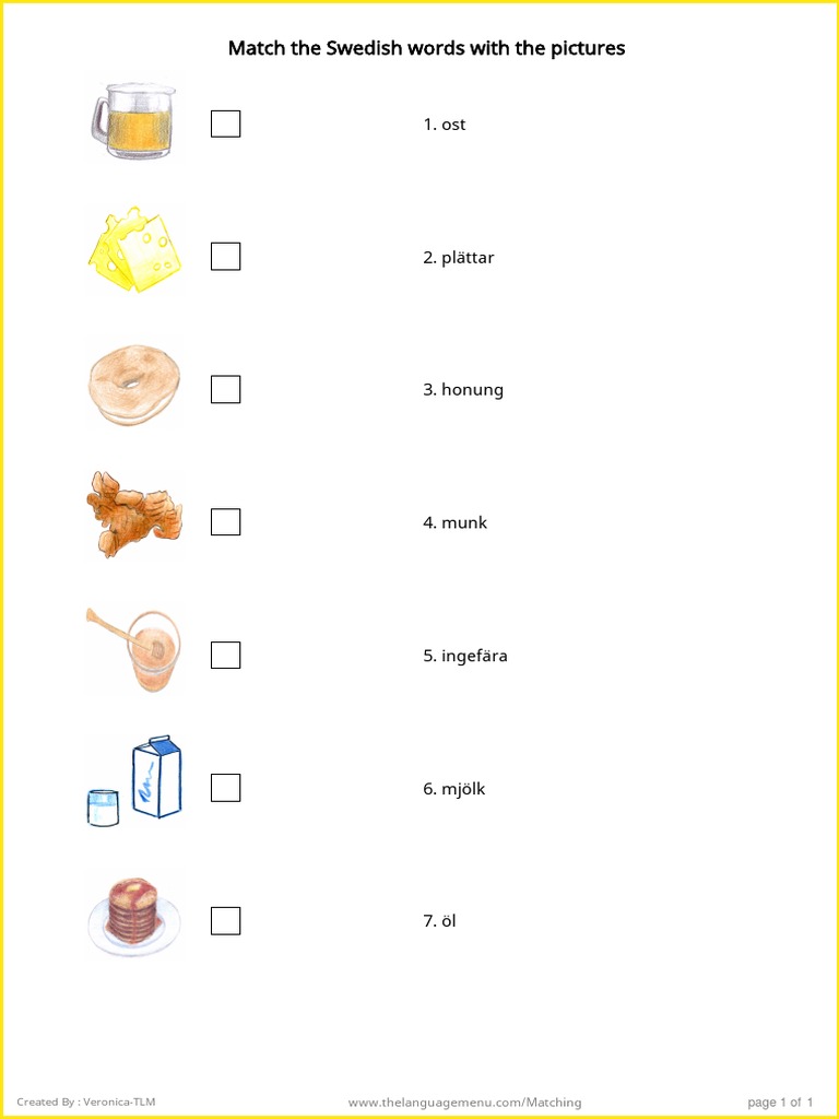 Matching Example Package 1 | PDF