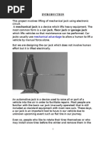 Design and Fabrication of Remote Controlled Scissor Jack | PDF | Power ...