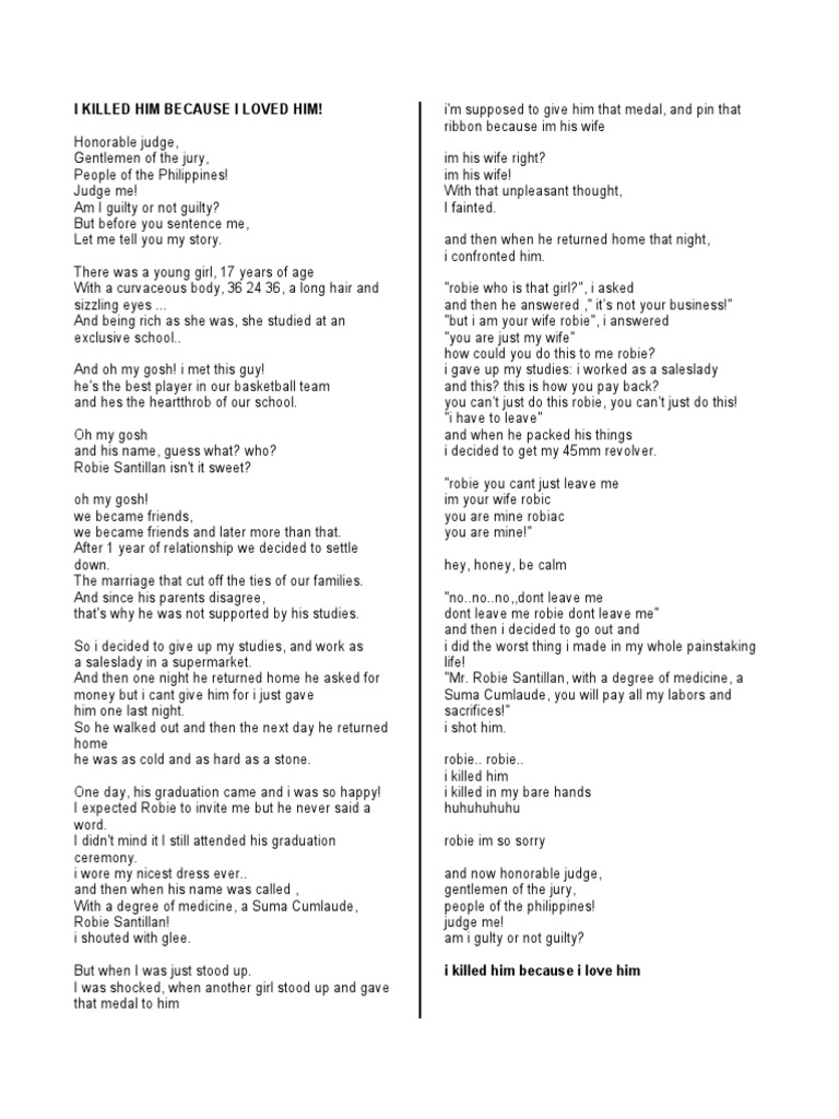 Declamation Speech | PDF