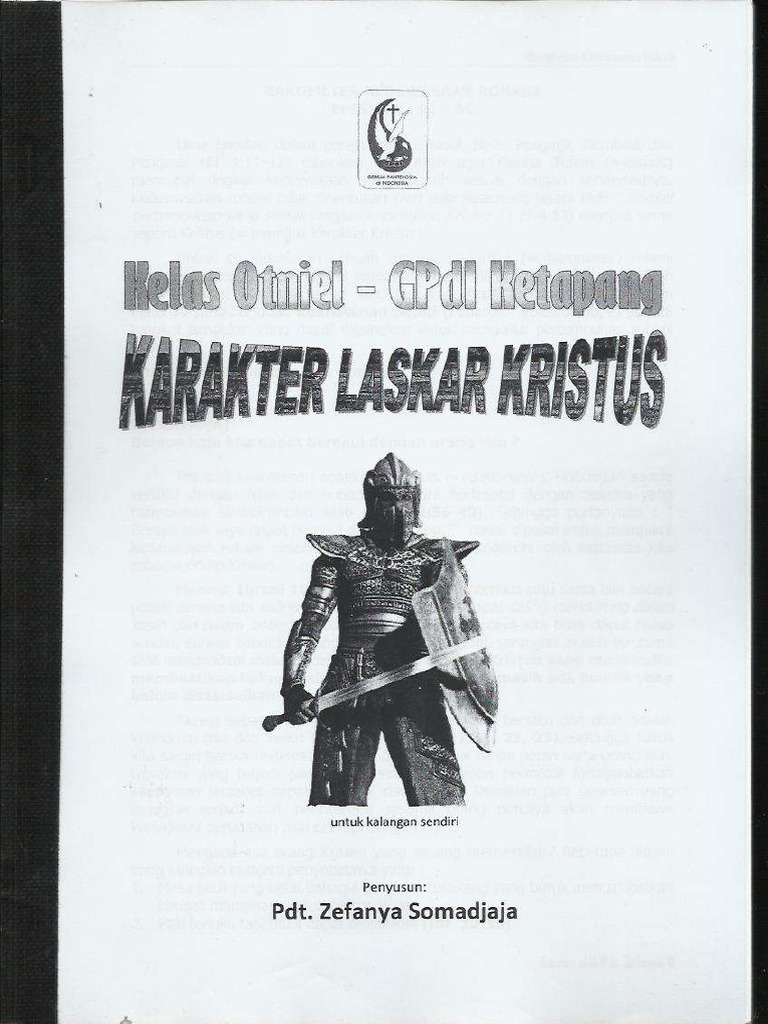 Karakter Laskar Kristus | PDF