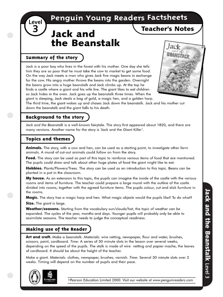 Jack And Beanstalk Pdf Pdf