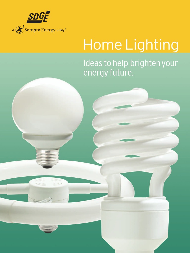 Home Lighting PDF | PDF | Compact Fluorescent Lamp | Lighting