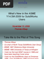 ASME Y14.5 2009 vs. 2018: Standard Changes - GD&T Basics | PDF