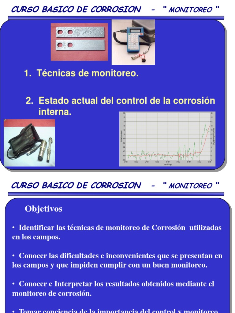 Monitoreo de Corrosion Interna | PDF | Corrosión | Sustancias químicas