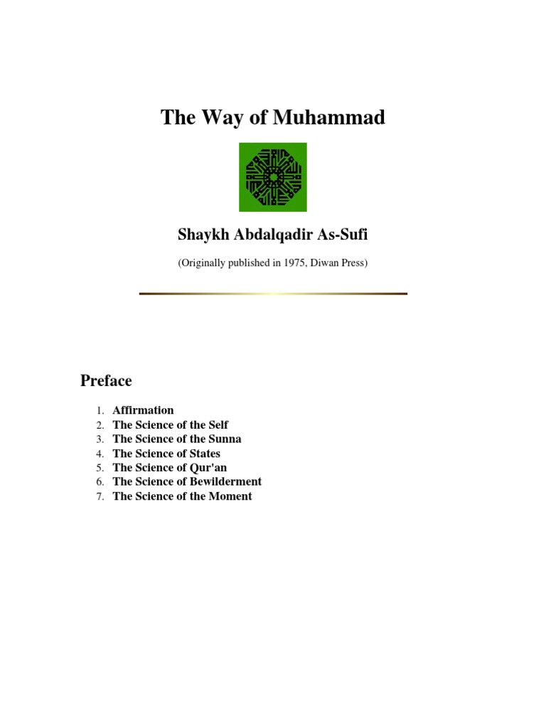 The Wthe Way of Muhammaday of Muhammad PDF | PDF | Tawhid | Reality