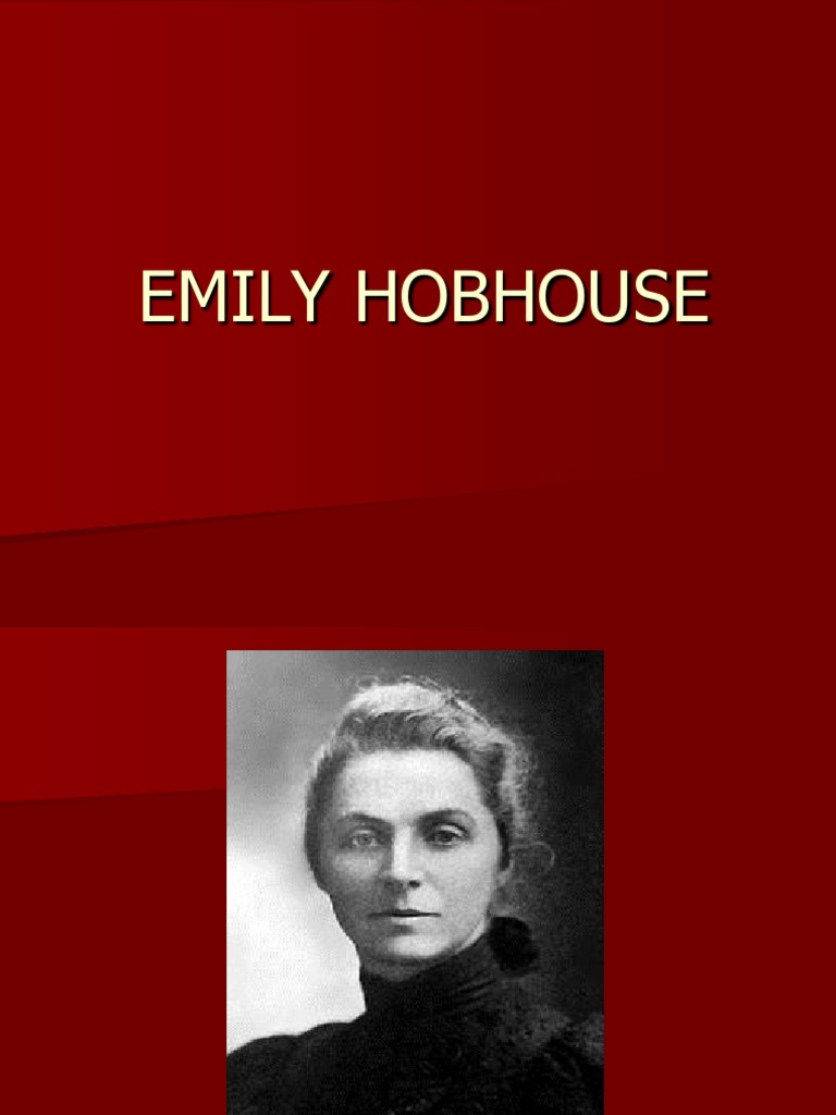 Emily Hobhouse | PDF