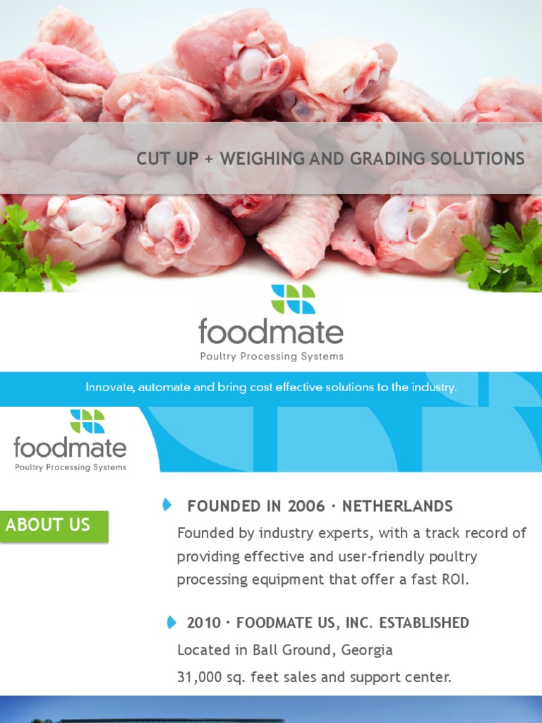 Foodmate Cut-Up Solutions | PDF