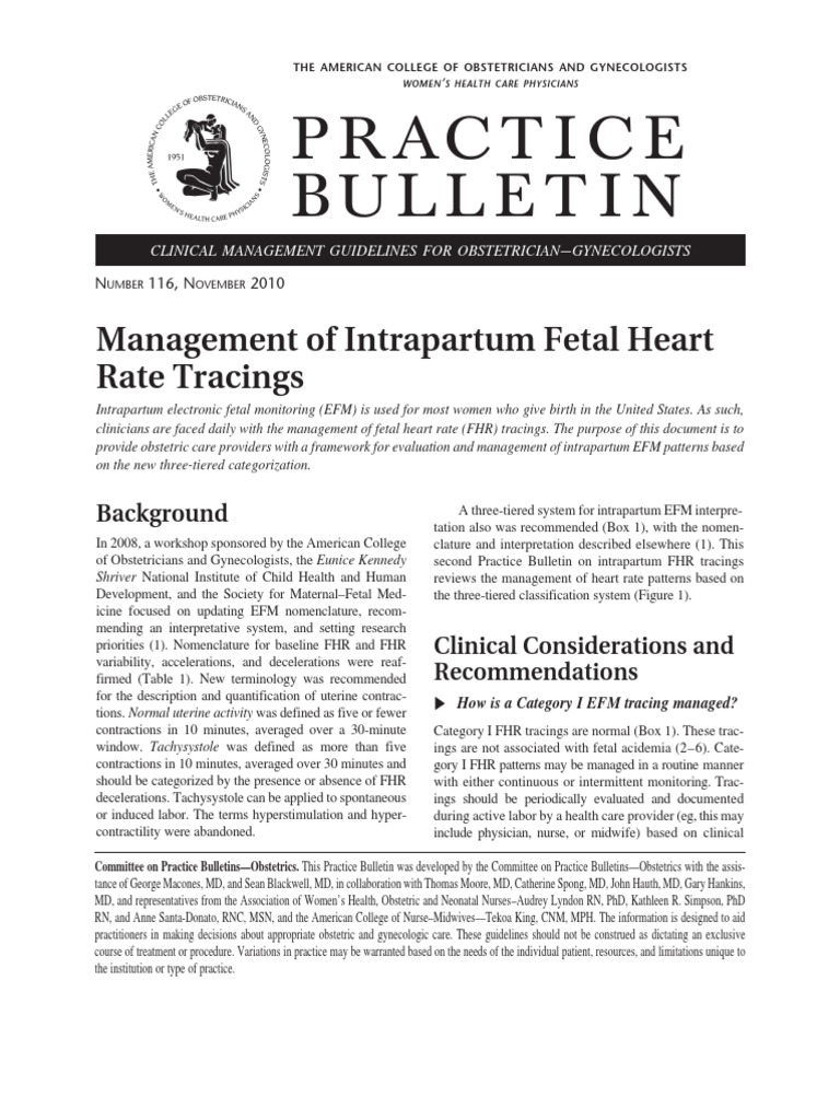 Acog PSS | PDF | Childbirth | Obstetrics