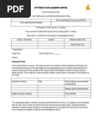 Authorization Letter PWD | PDF