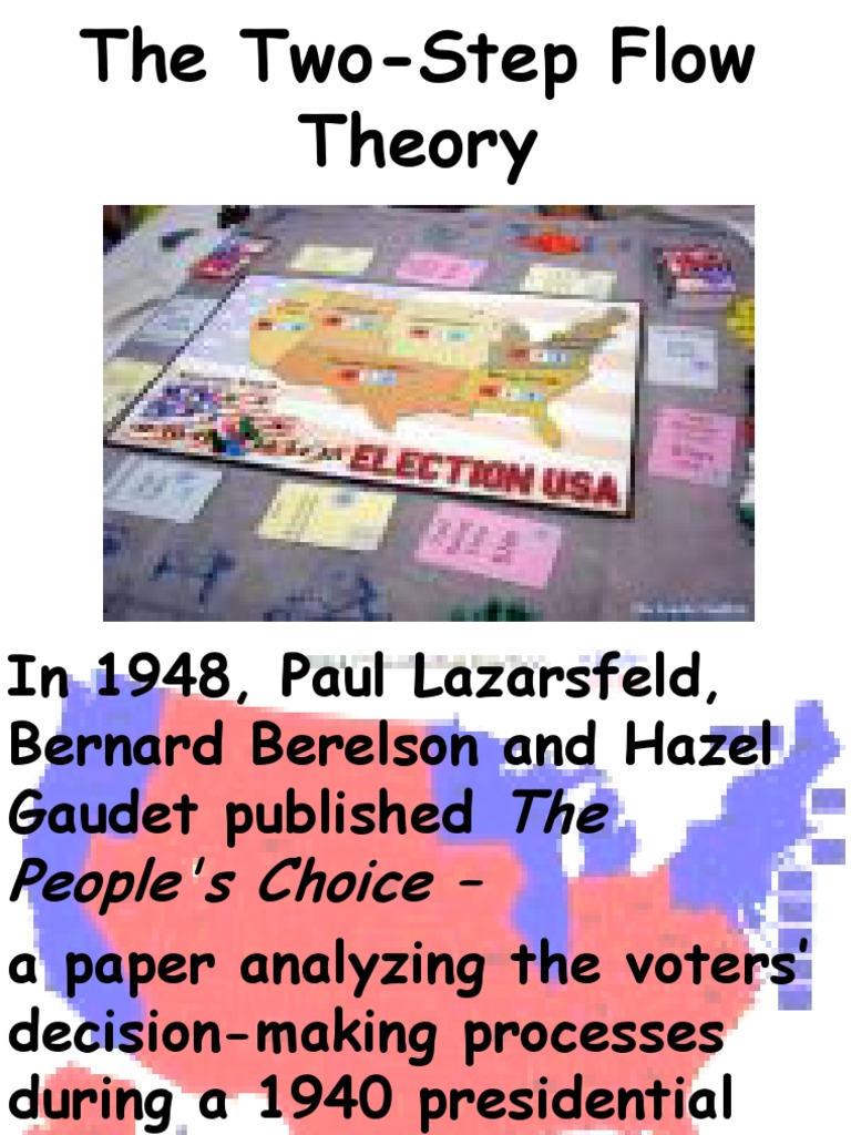 The Two-Step Flow Theory | PDF | Semiotics | Psychological Concepts