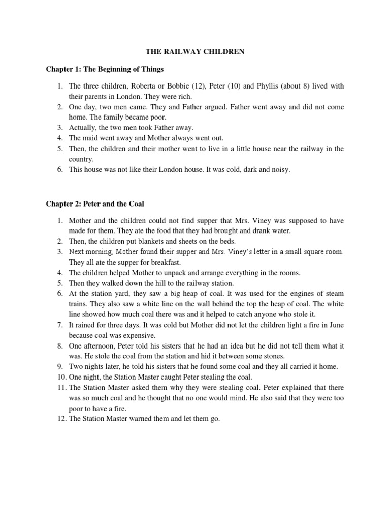 The Railway Children Summary | Steam Engine