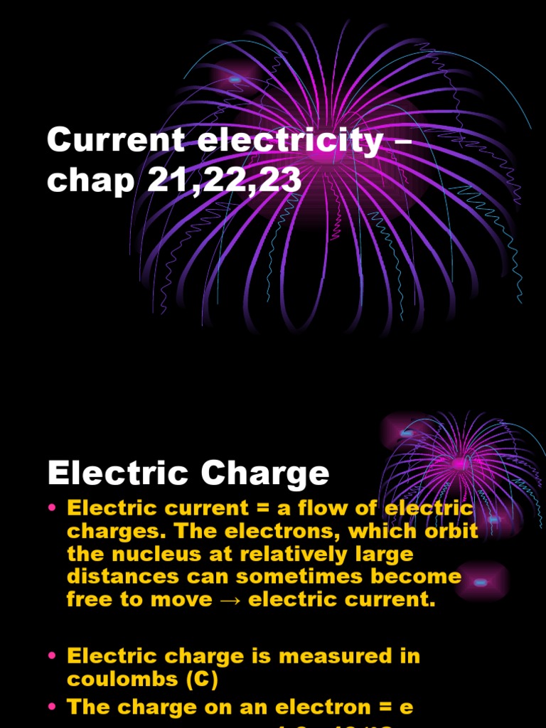 Current Electricity | PDF | Electric Current | Electrical Resistivity ...