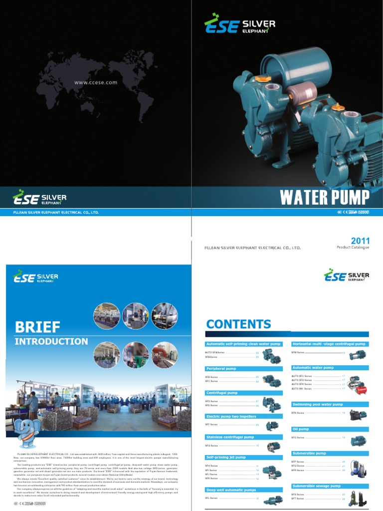 Elephant Pump | PDF | Pump | Cast Iron
