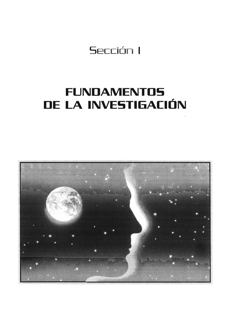 Capitulo-1.pdf FUNDAMENTOS DE LA INVESTIGACION CIENTIFICA | PDF | Science | Conocimiento