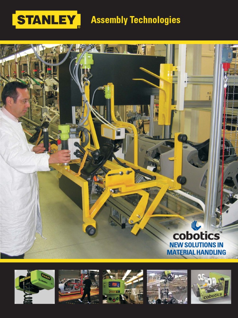 Stanley Cobotics Brochure | PDF | Robotics | Elevator