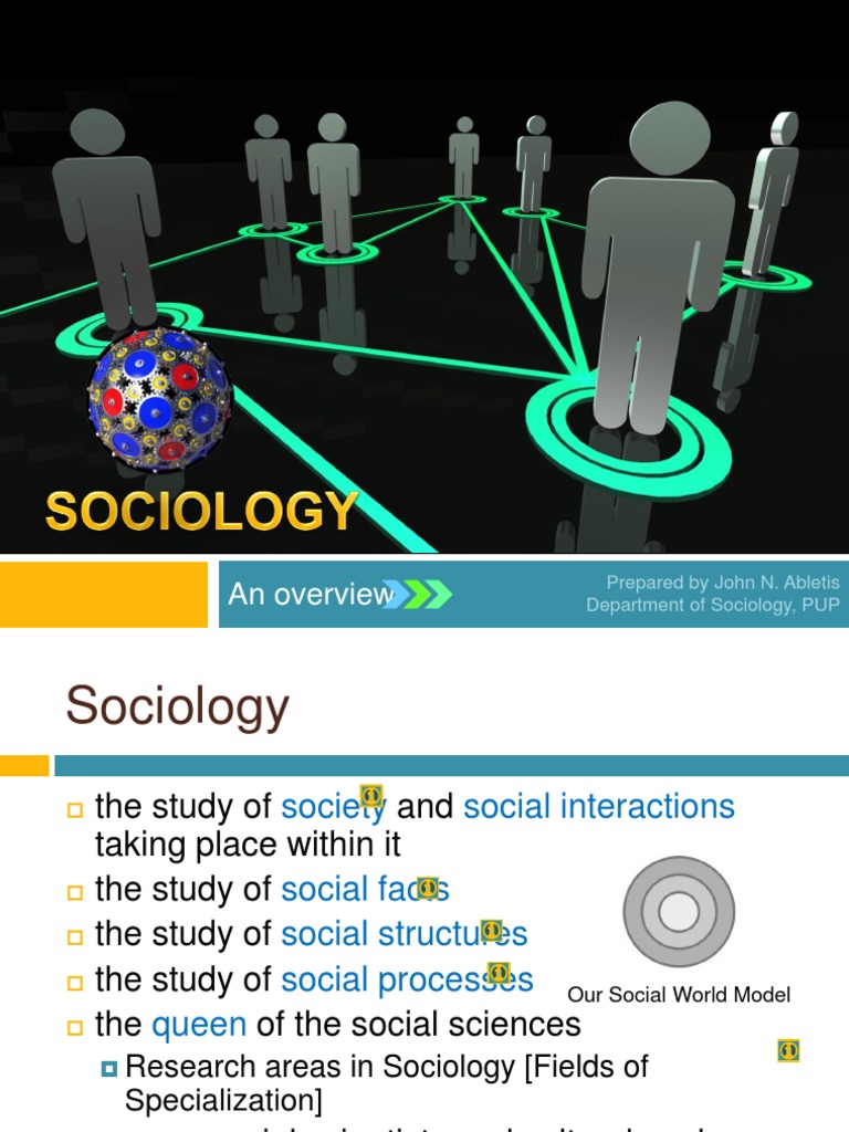 Introduction To Sociology and The Sociological Imagination | PDF ...