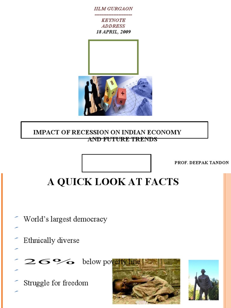 Impact of Recession on Indian Economy | PDF | Recession | Inflation