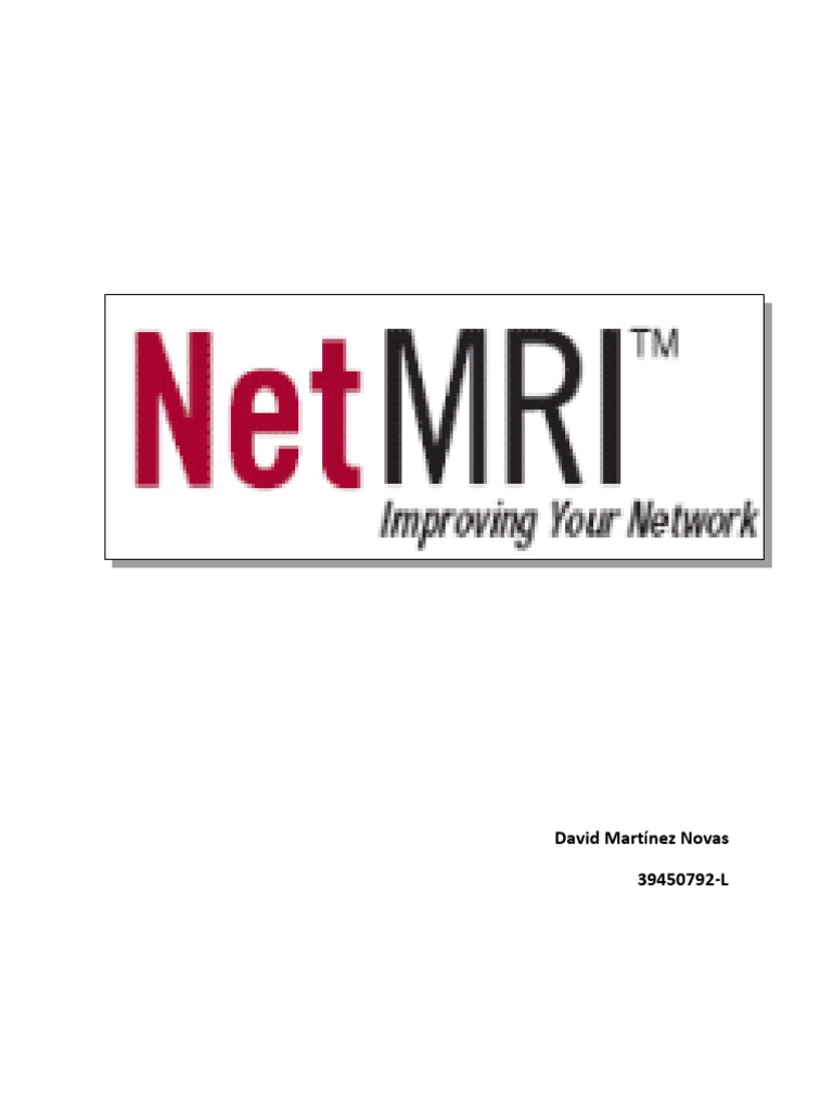 Gestión de Redes con NetMRI | PDF | Red de computadoras | Programa de ...