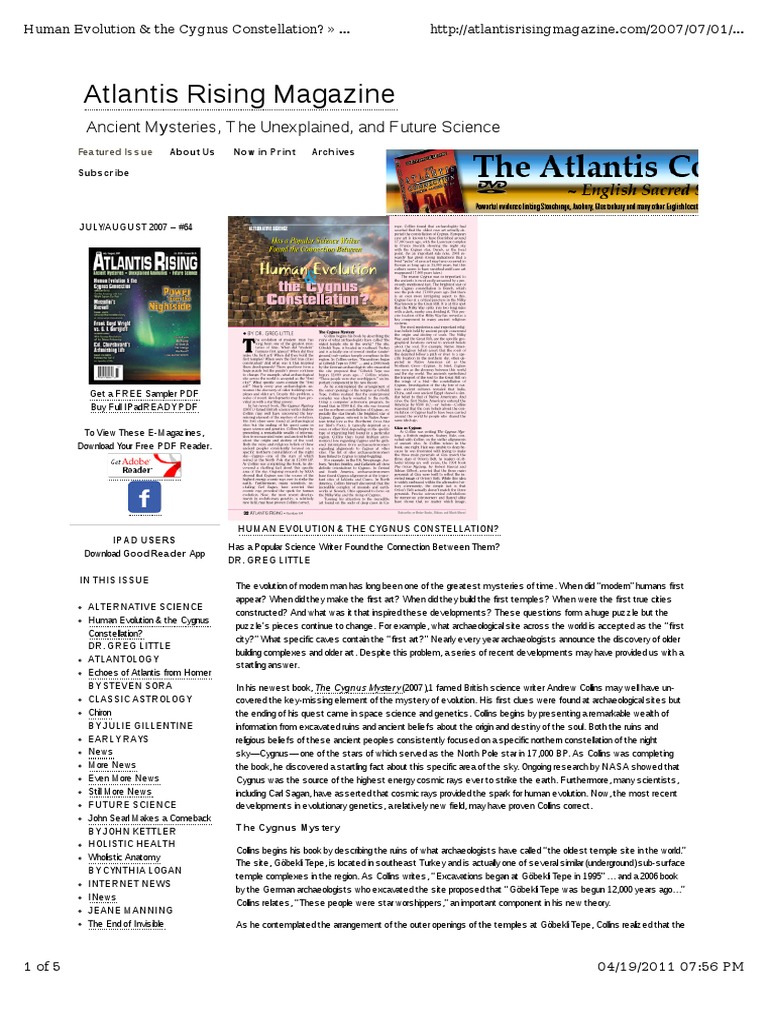 Atlantis Rising Magazine: Ancient Mysteries, T He Unexplained, and ...