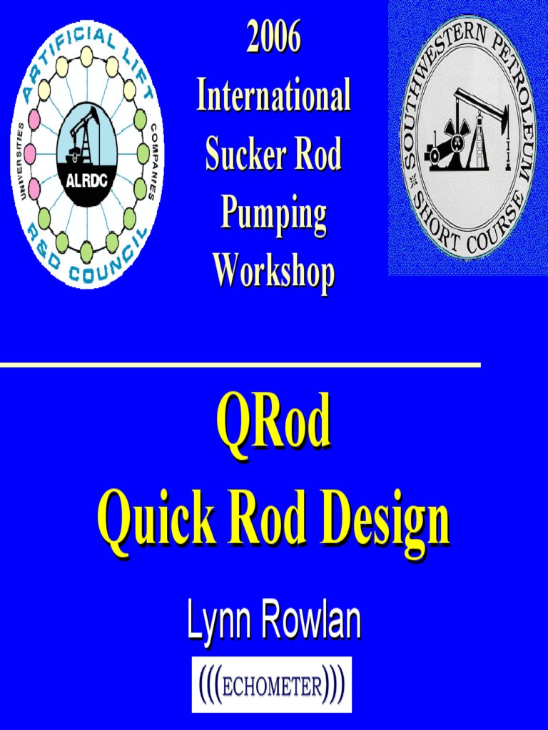 1 Presentation Echometer QRod Quick Rod Design | PDF