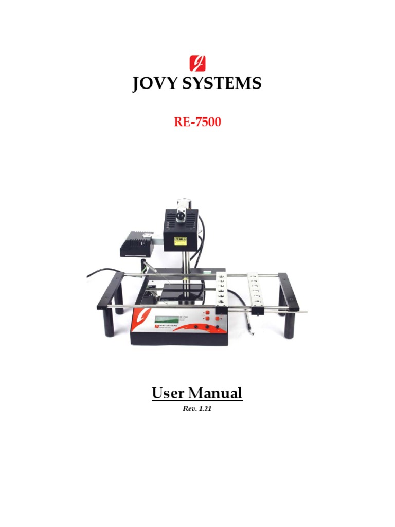 RE 7500 Manual English | PDF | Hvac | Installation (Computer Programs)