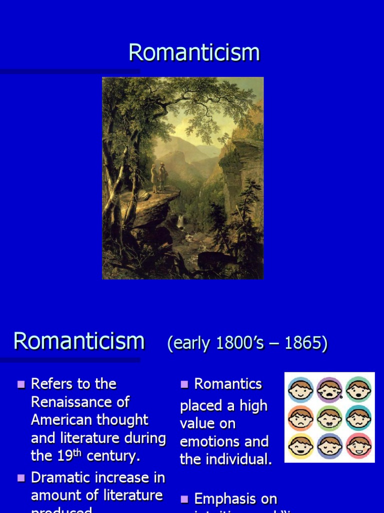 Romanticism Powerpoint.ppt | Civil Disobedience (Thoreau) | Romanticism