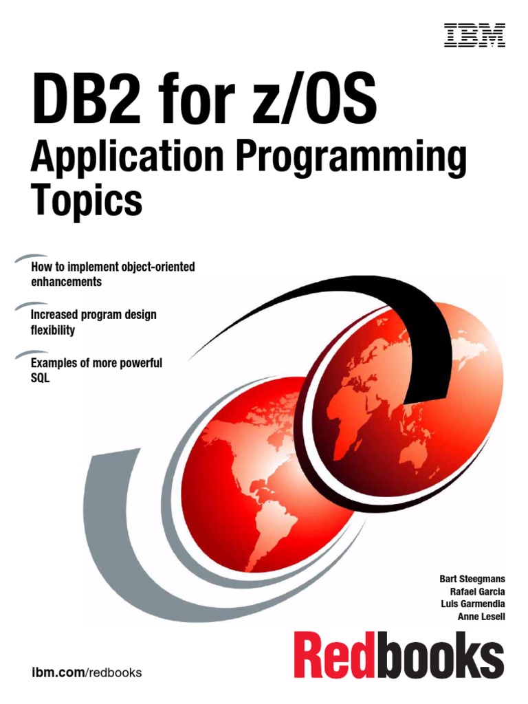 DB2 For zOS Application Programming Topics - sg246300 PDF | PDF | Computer Data | Information ...