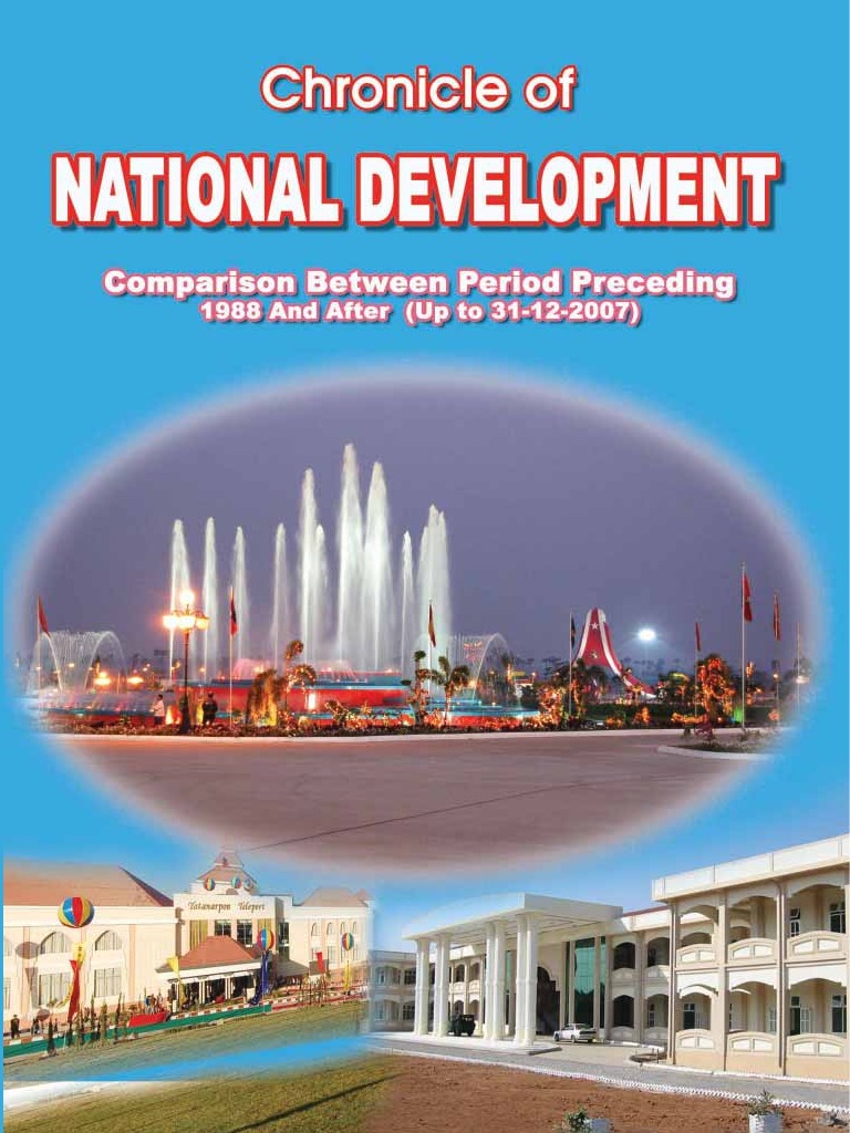 National Developement Comparison 1988 and After | PDF | Myanmar | Rice