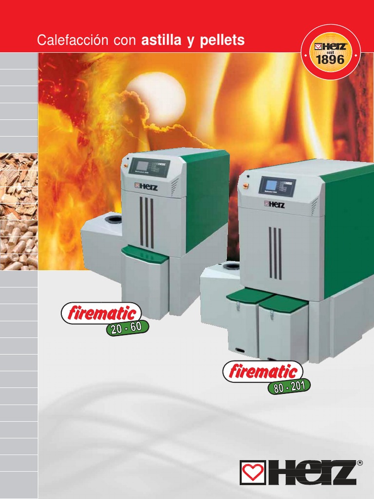 Herz Firematic 20 200 KW | PDF | Caldera | Energía solar