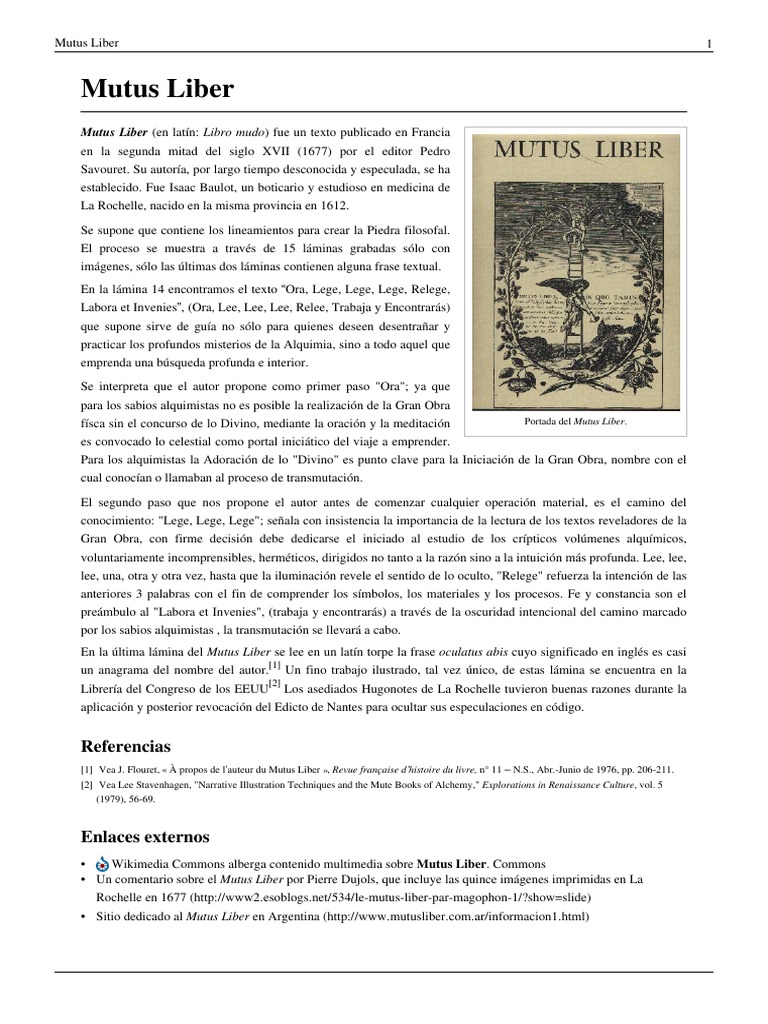 Mutus Liber | PDF | Textos Religiosos | Oculto