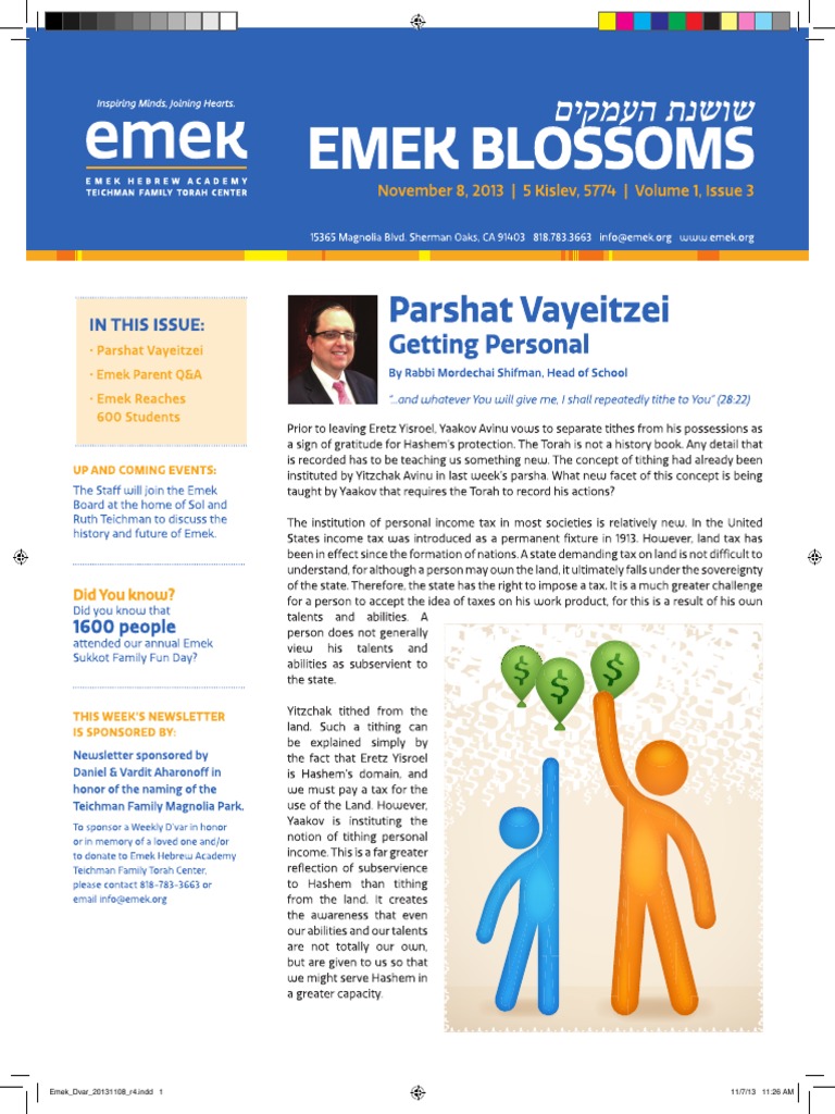 Vayeitzei PDF | PDF
