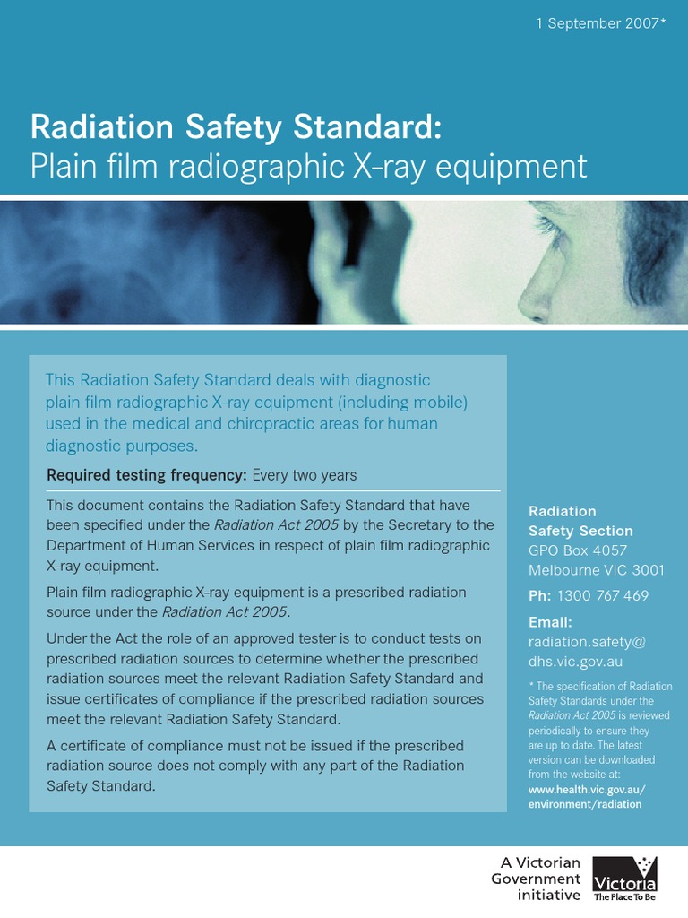 Radiation Safety Radiographic | PDF | X Ray | Vacuum Tube