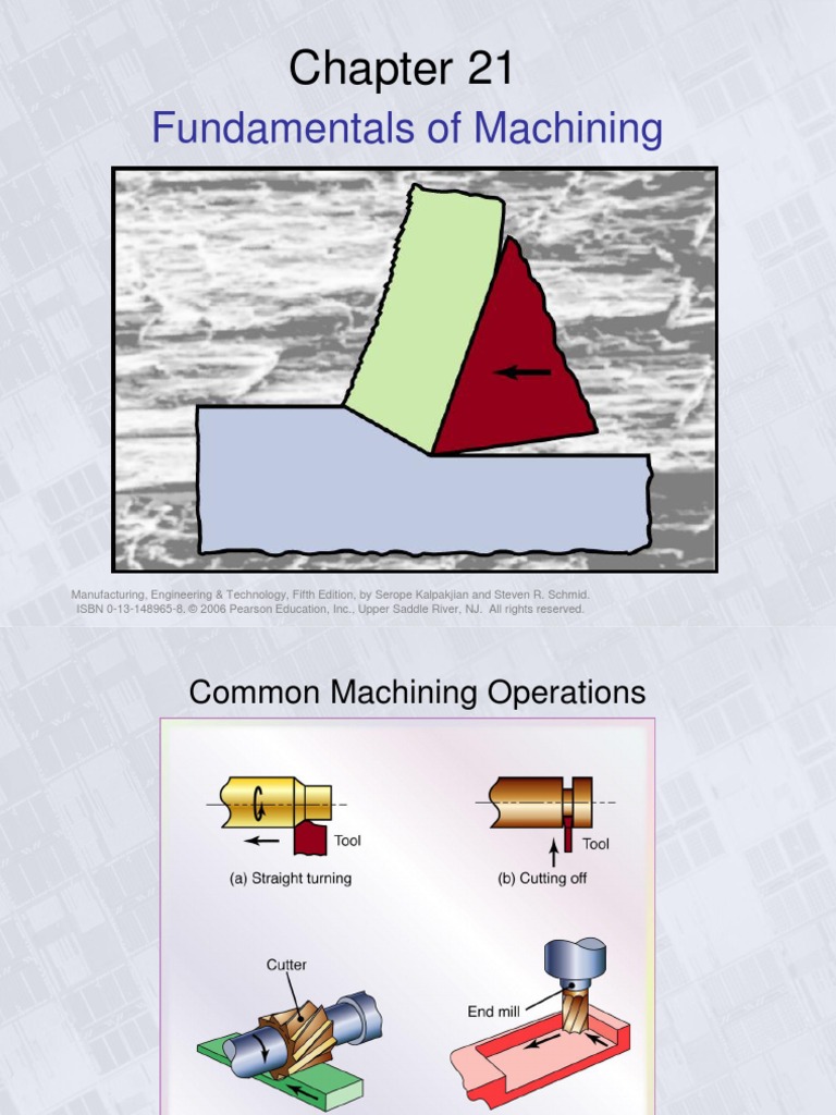 4 - Ch21 - Fundamental of Machining | PDF | Machining | Temperature