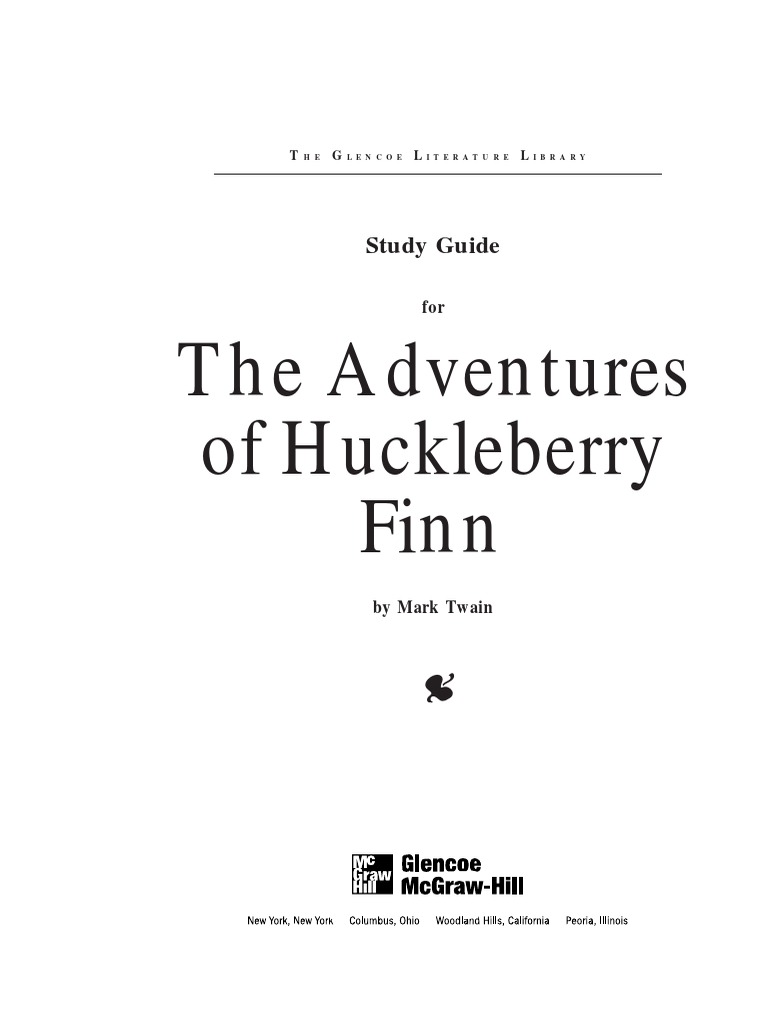 Huckleberry Finn PDF | PDF | Adventures Of Huckleberry Finn ...