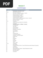 Annexure - H List of ATA Chapters | PDF | Helicopter Rotor | Flight