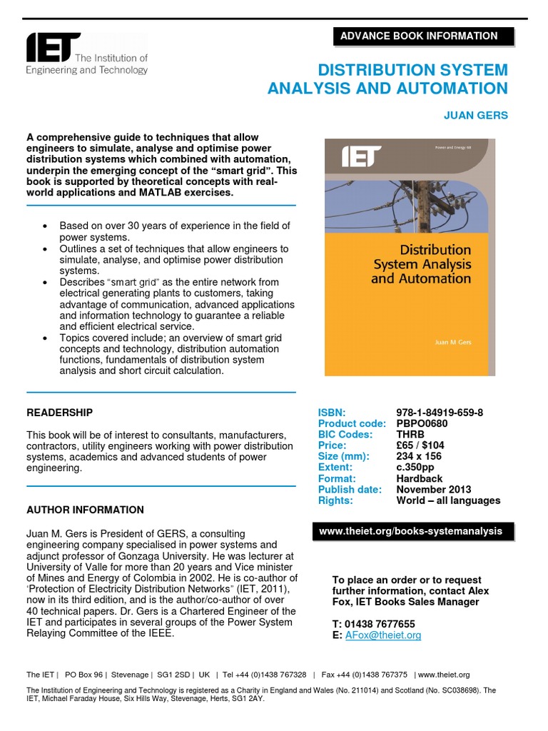 ABI Distribution System Analysis and Automation | PDF