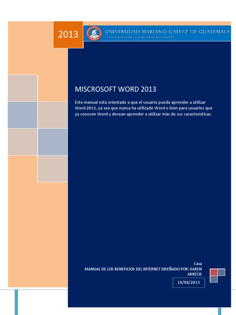 Word 2013 | Descargar gratis PDF | Microsoft Word | Ventana (informática)