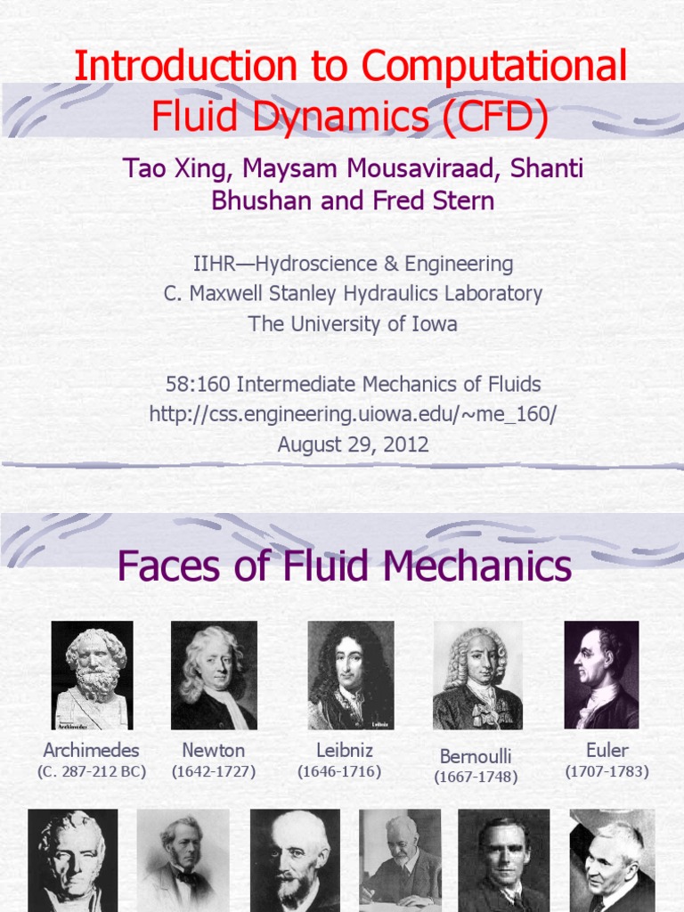 CFD | PDF | Computational Fluid Dynamics | Fluid Dynamics