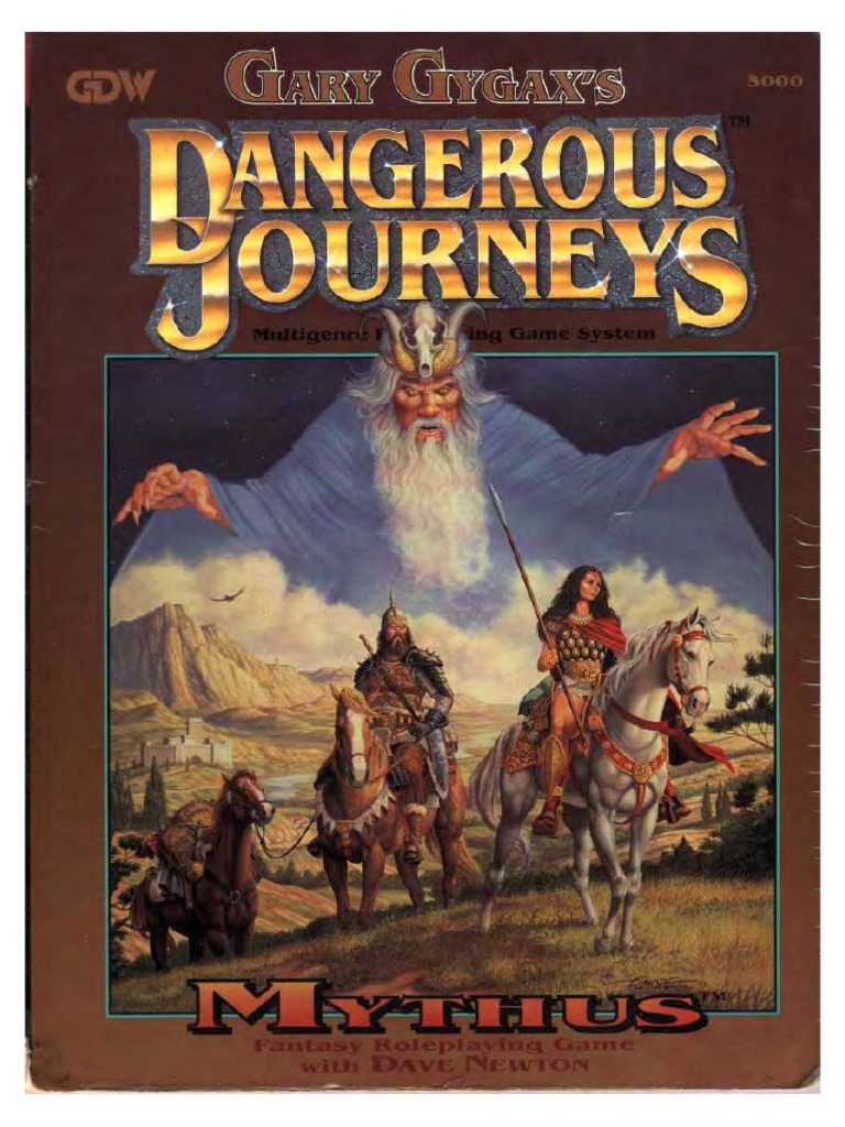 Mythus Dangerous Journeys PDF | PDF | Gary Gygax Games | Fantasy Role ...