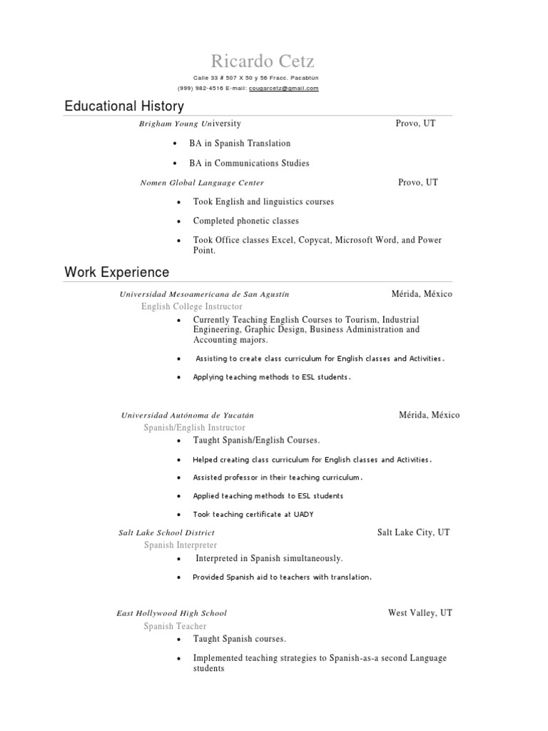 Language Education & Translation Expert | PDF | Language Arts ...